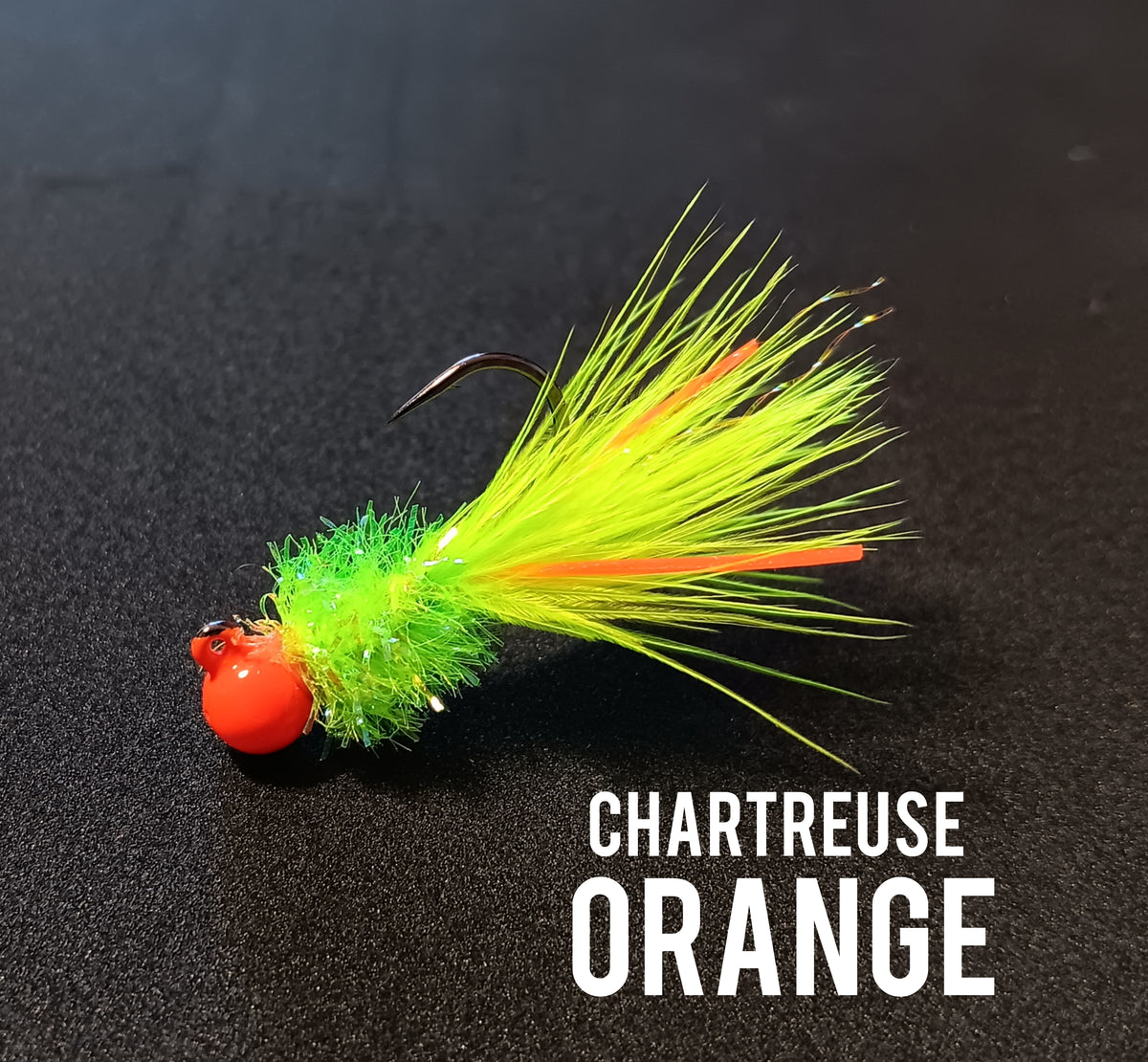 Bright Color Feather Jigs – Ghoulie Jigs