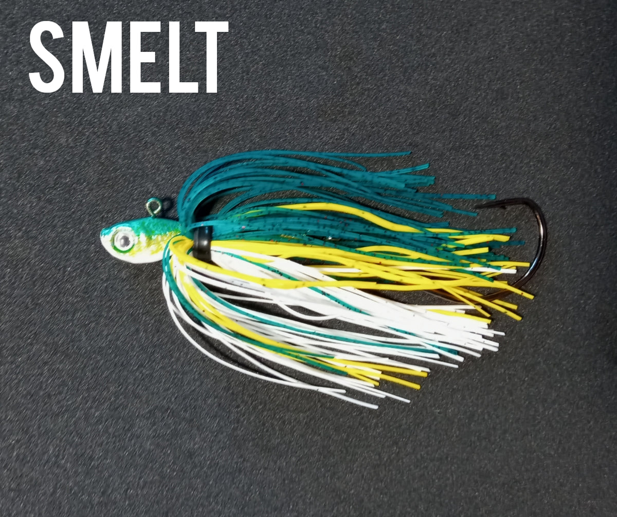 Weedless swing jigs – Ghoulie Jigs